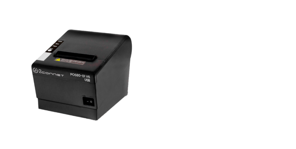 Impresora 2C-POS80-01-V6 Térmica 80mm (3") USB